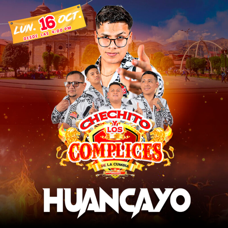 Chechito y los Complices de la Cumbia en Huancayo - VAOPE.com